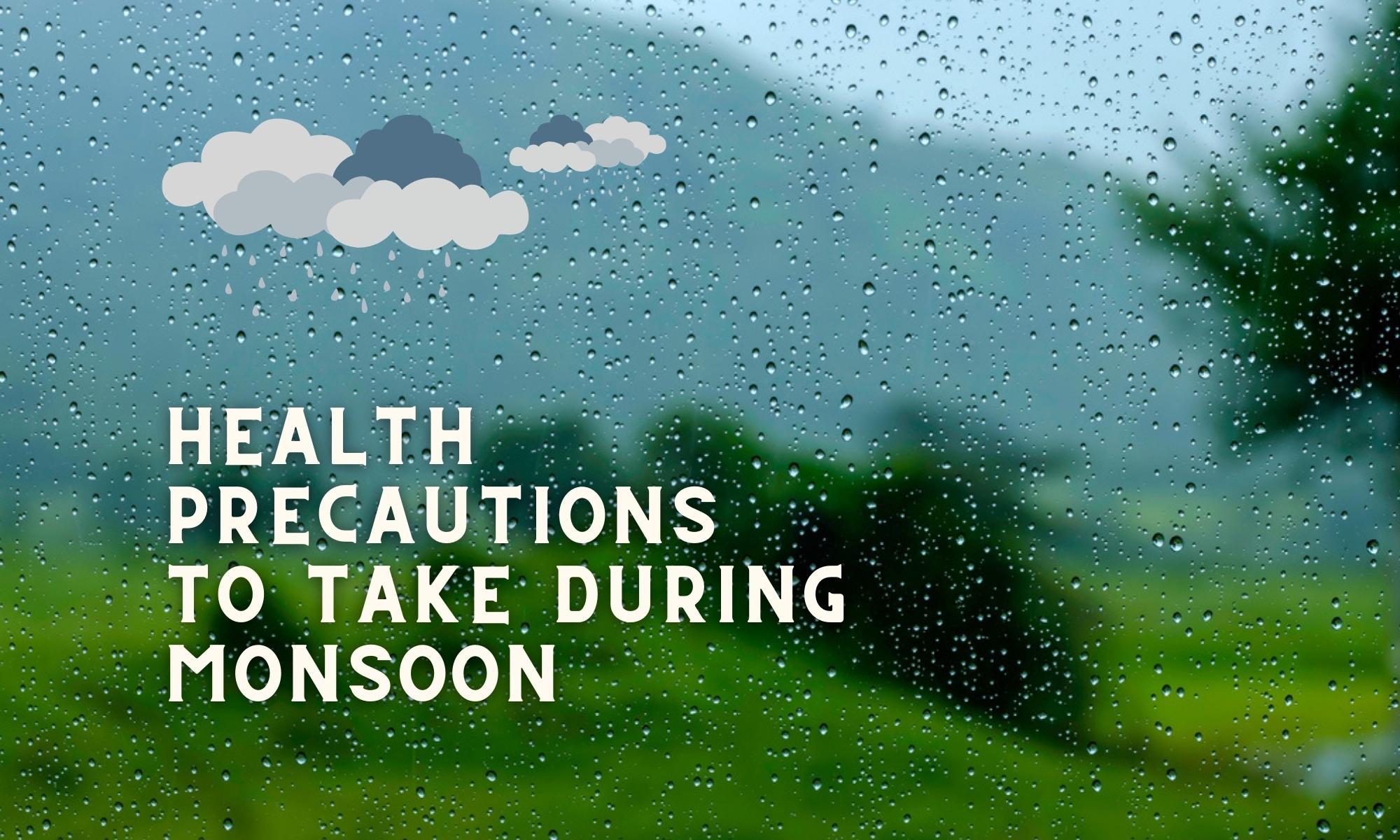 Health precautions to take during monsoon | Nimba Nature cure..
