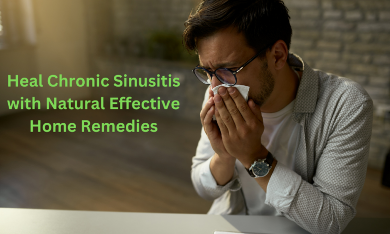 Heal Chronic Sinusitis with Natural Effective Home Remedies ...